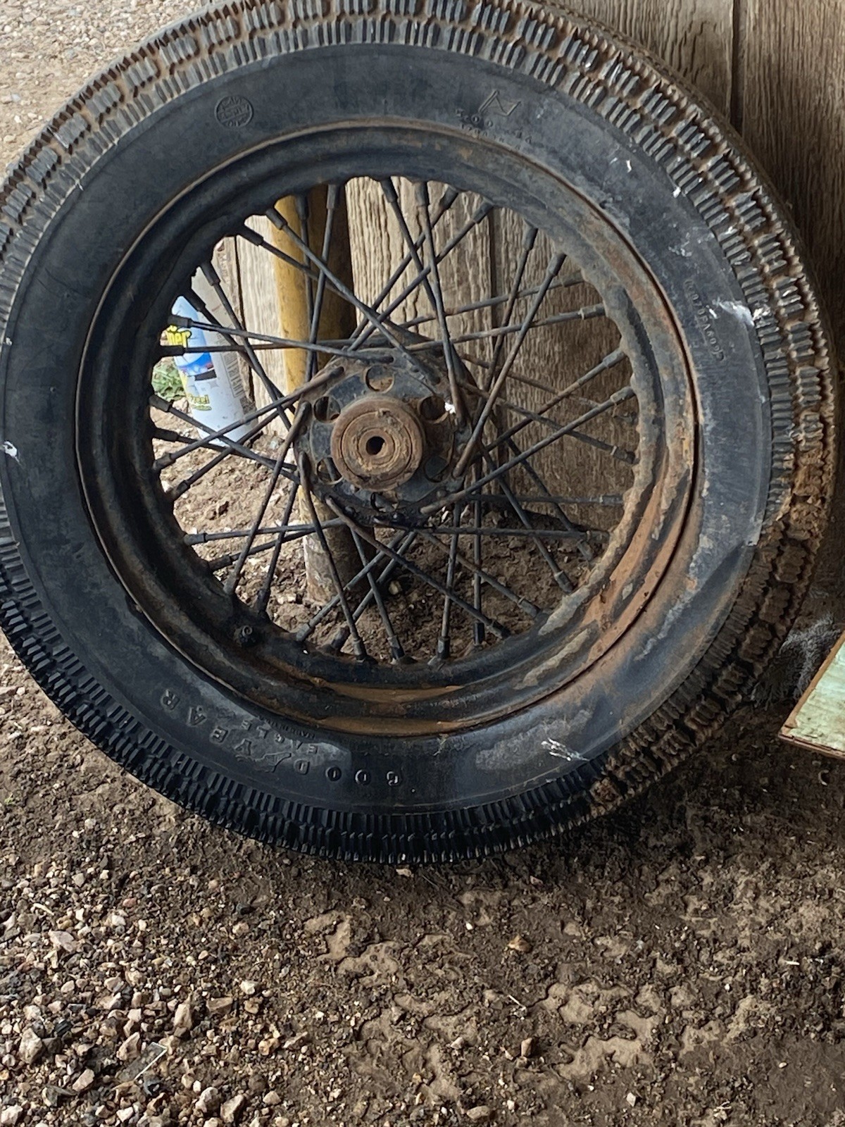 1937 -43 Indian Chief 16" Wheel Rim Hub Spoke VINTAGE Wolfe I Have A ...