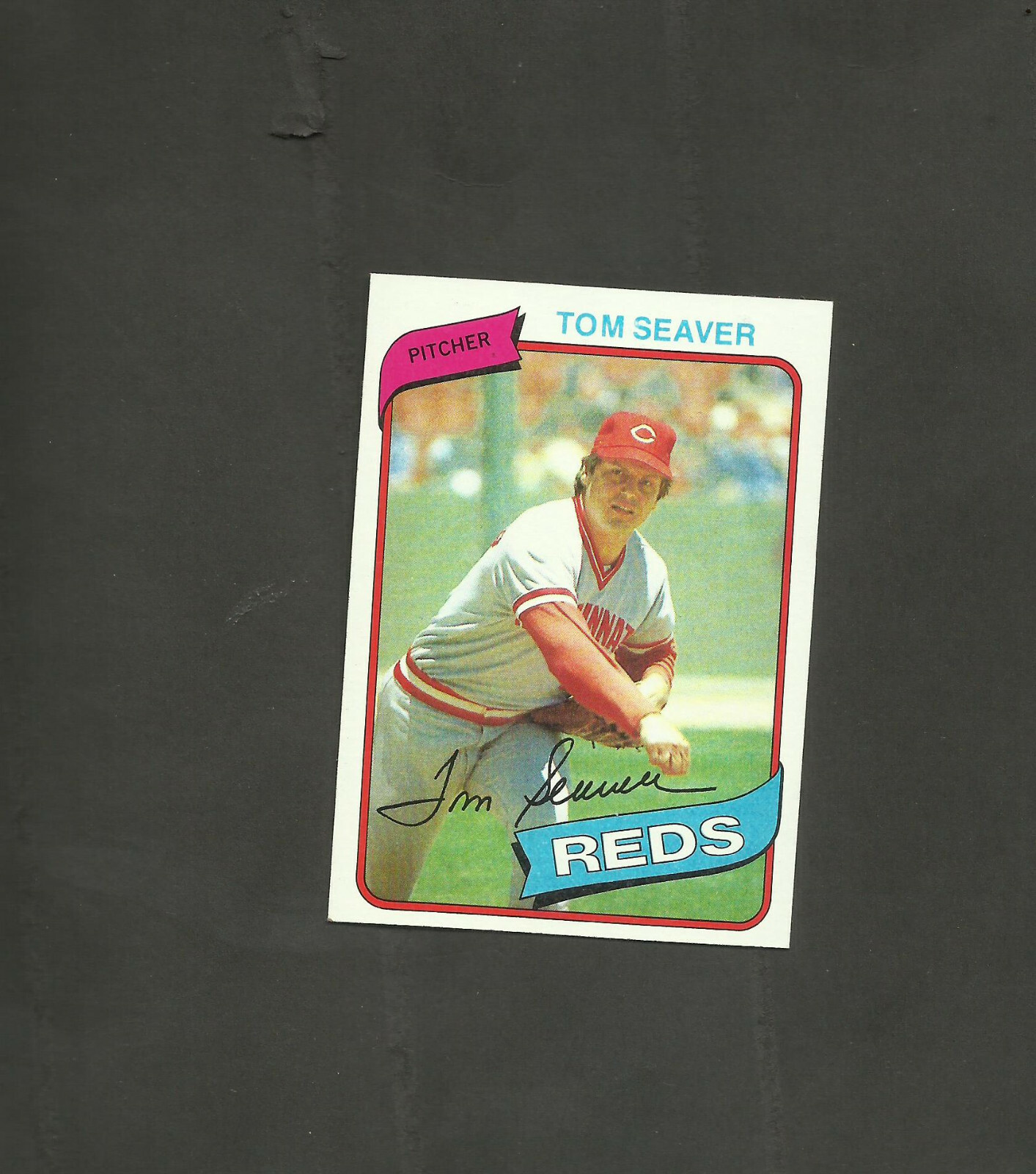 TOM SEAVER Cincinnati Reds 1980 Topps Baseball Card #500 | eBay