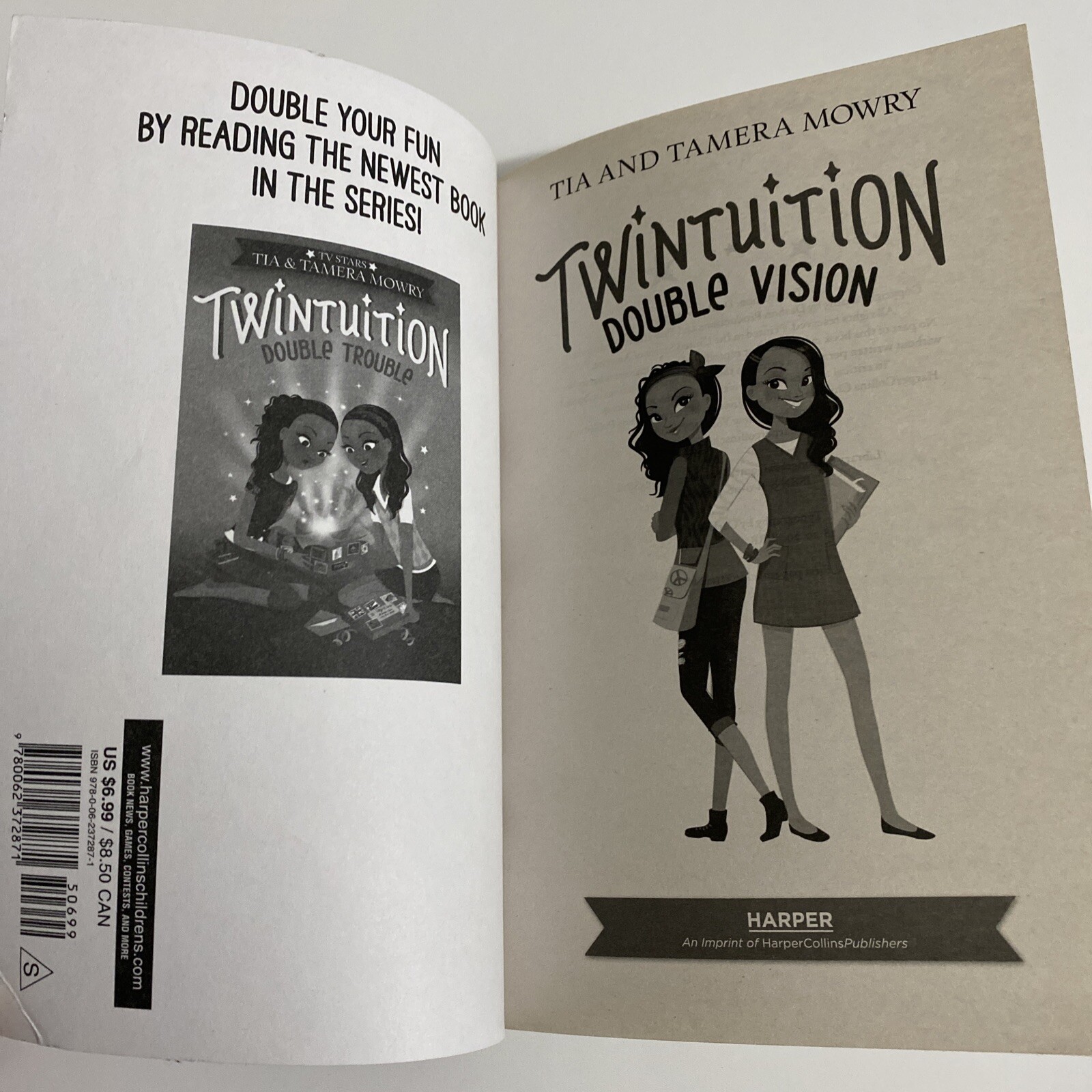 Twintuition Ser.: Twintuition: Double Vision by Tamera Mowry and Tia ...