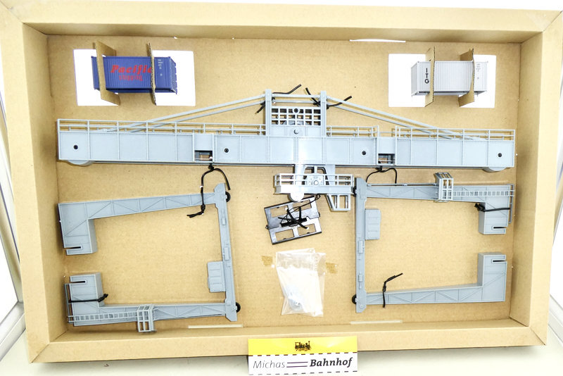 Lima HL8000 Container Crane With 2 Containers H0 1:87 Boxed KF1 Μ | eBay