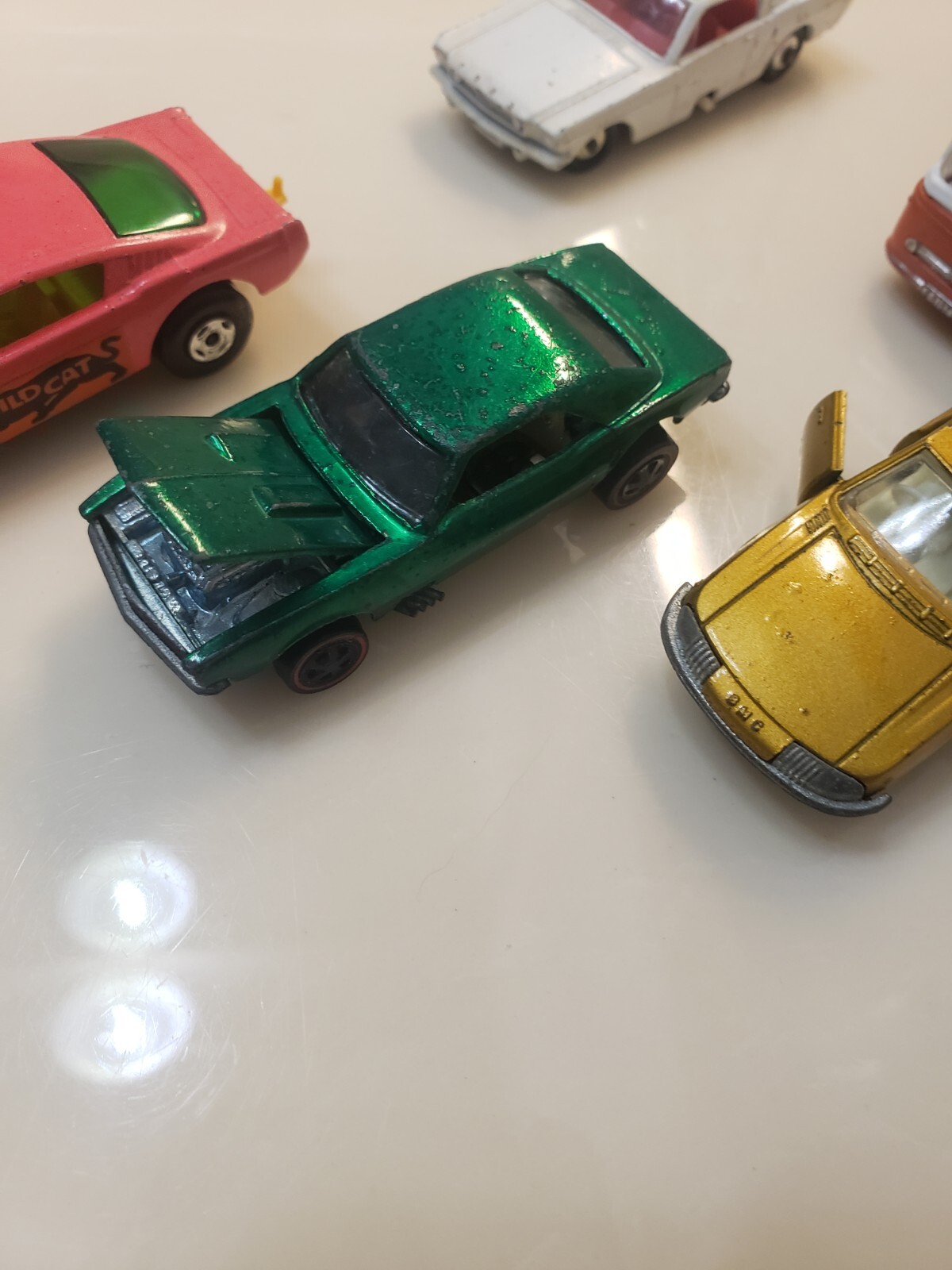 1967 Hot Wheels Redline Custom Camaro Green US. Matchbox LOT | eBay