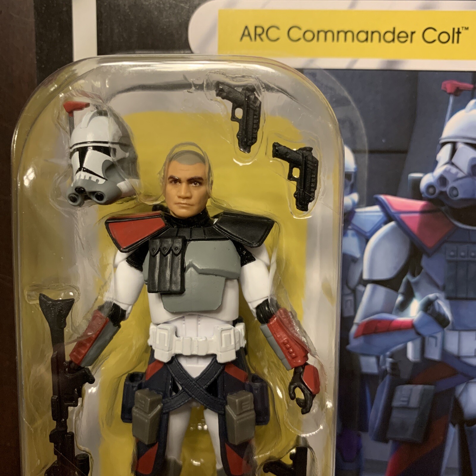 Hasbro Star Wars Vintage Collection Clone Wars ARC Commander Colt 3.75 ...