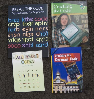 4 BK Kids Break the Code Beginners Cryptography Cipher German Enigma ...