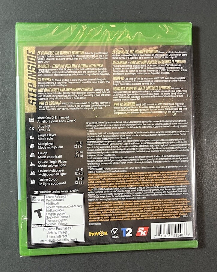 WWE 2K20 [ DELUXE Edition ] (XBOX ONE) NEW | eBay