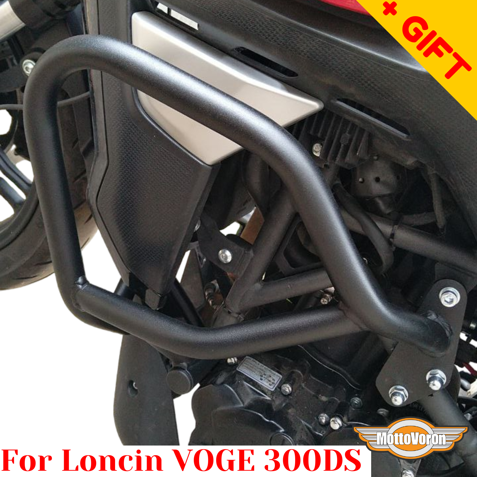 For Loncin VOGE 300DS engine guard Voge 300 DS crash bars, Bonus | eBay