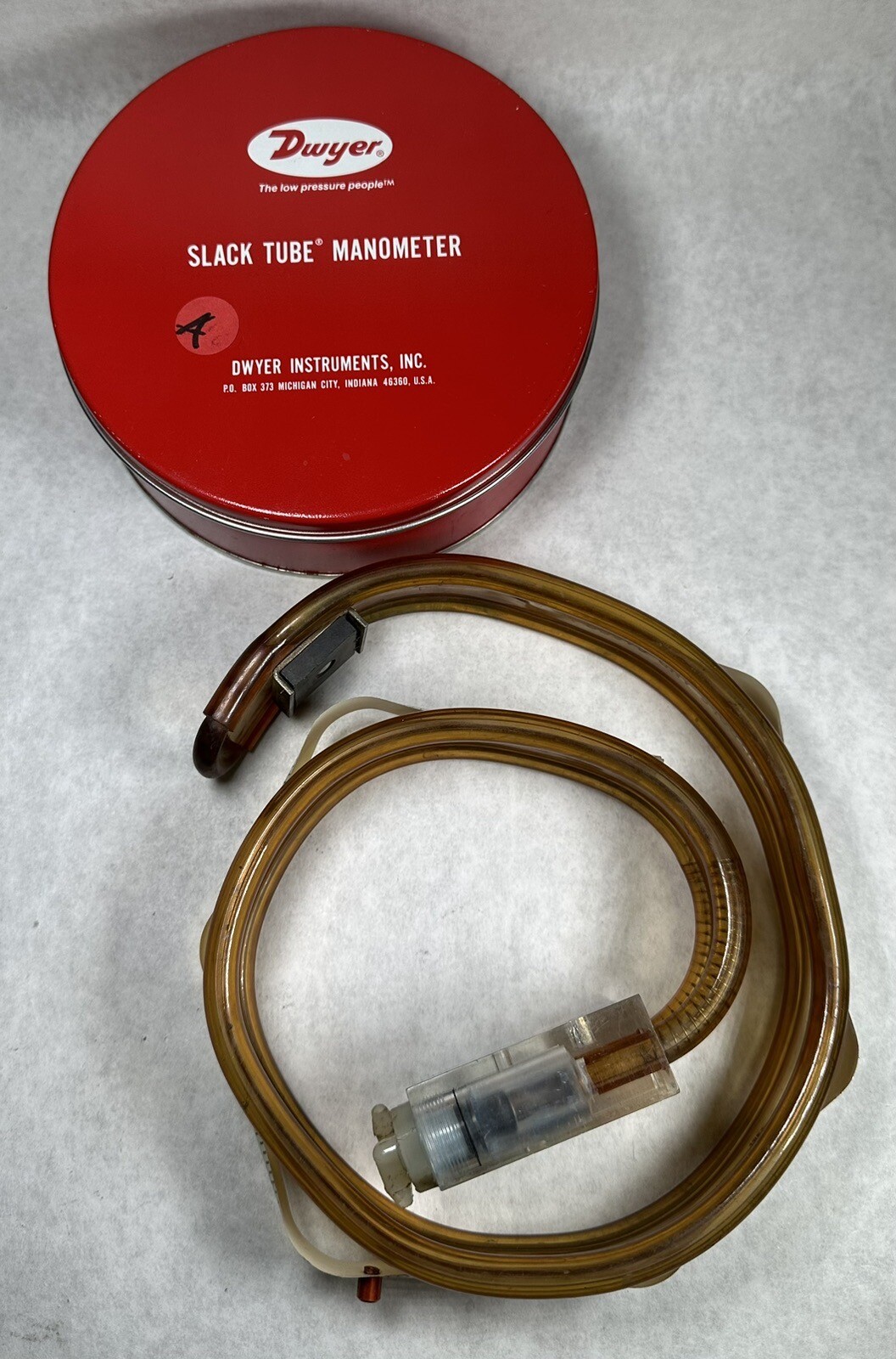 Dwyer 1211-24 Slack Tube Manometer (A) | eBay