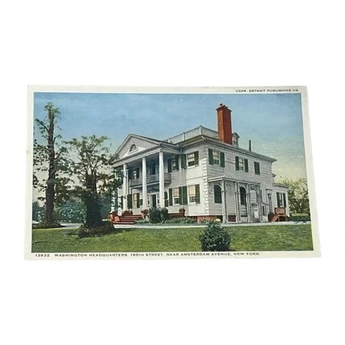 Postcard Washingtons HQ 160th Street Near Amsterdam Avenue NYC Detroit Pub A427 | eBay