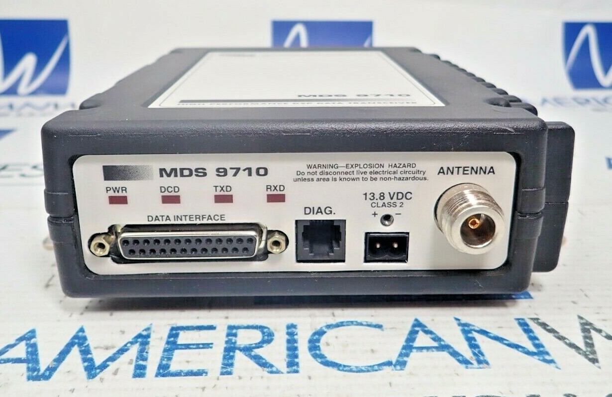 MDS 9710 HL DATA TRANSCEIVER 2.5A 13.8VDC MAX REV U | eBay