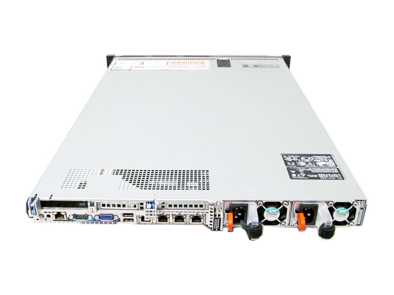 Dell PowerEdge R630 8SFF 2.1Ghz 16-Core 128GB Mem 4x1G RJ-45 NIC 2x750W PSU