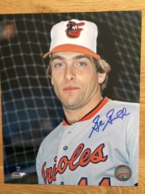 Baltimore Orioles Glenn Gulliver signed 8x10 W/COA pose 2 | eBay
