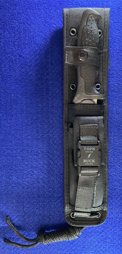 Buck 650C U.S.A. 6" Fixed Blade Knife w/ TOP KNIVES/BUCK KNIVES MOLLE ...