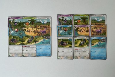 Pokémon TCG Hyogonosuke Connected Art Full Set Of 9 NM Puzzle Cards | eBay