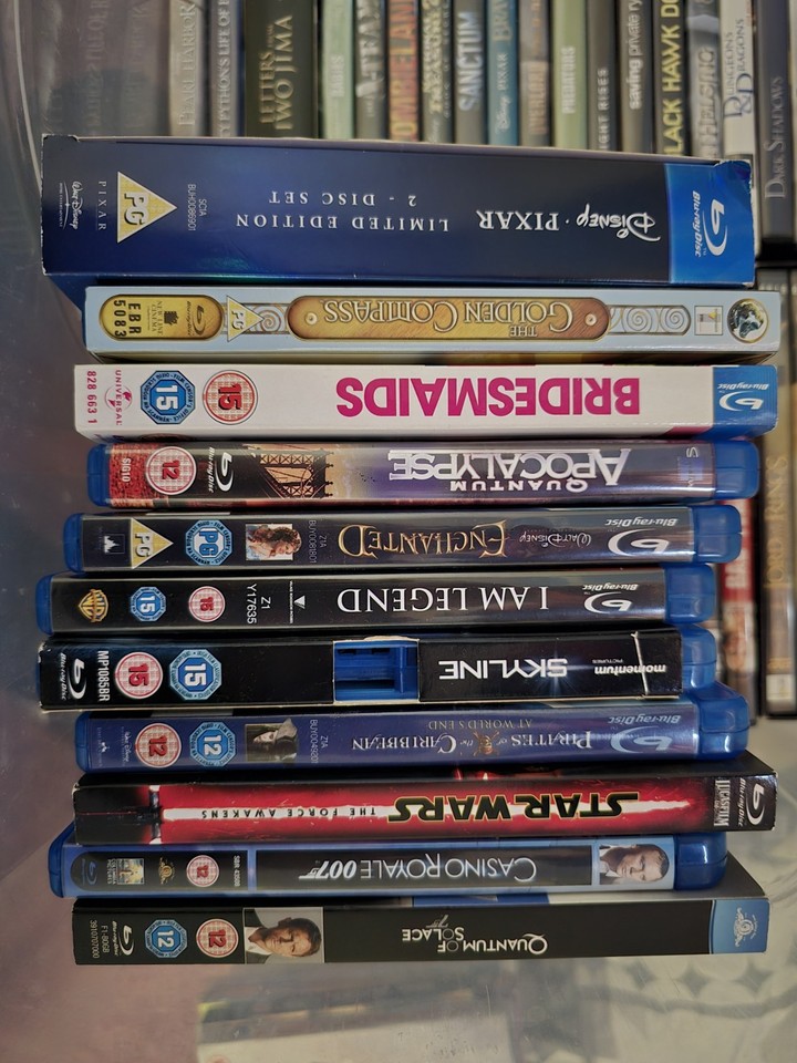 Collection Of 66 Pre Owned Dvds/blu-ray - 53 Dvd And 13 Blu Ray | eBay UK