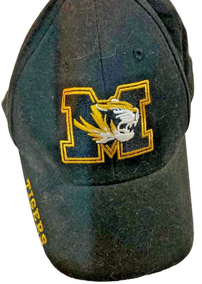 Mizzou Tigers cap Russel black adjustable UMC Columbia Missouri MO hat ...