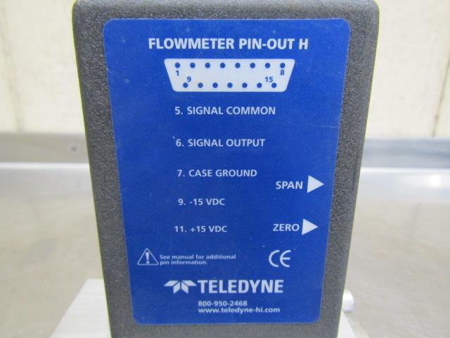 Teledyne Hastings HFM-201 Mass Air Flowmeter 225 SCFH/H2 Flow Meter | eBay