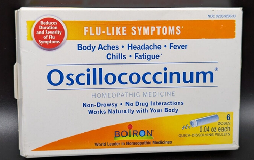 Boiron Oscillococcinum Homeopathic Remedy Cold Flu Relief 6 Doses EXP ...