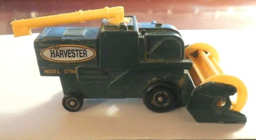 1977 MATCHBOX COMBINE HARVESTER MODEL 379a GREEN Original - Free ...