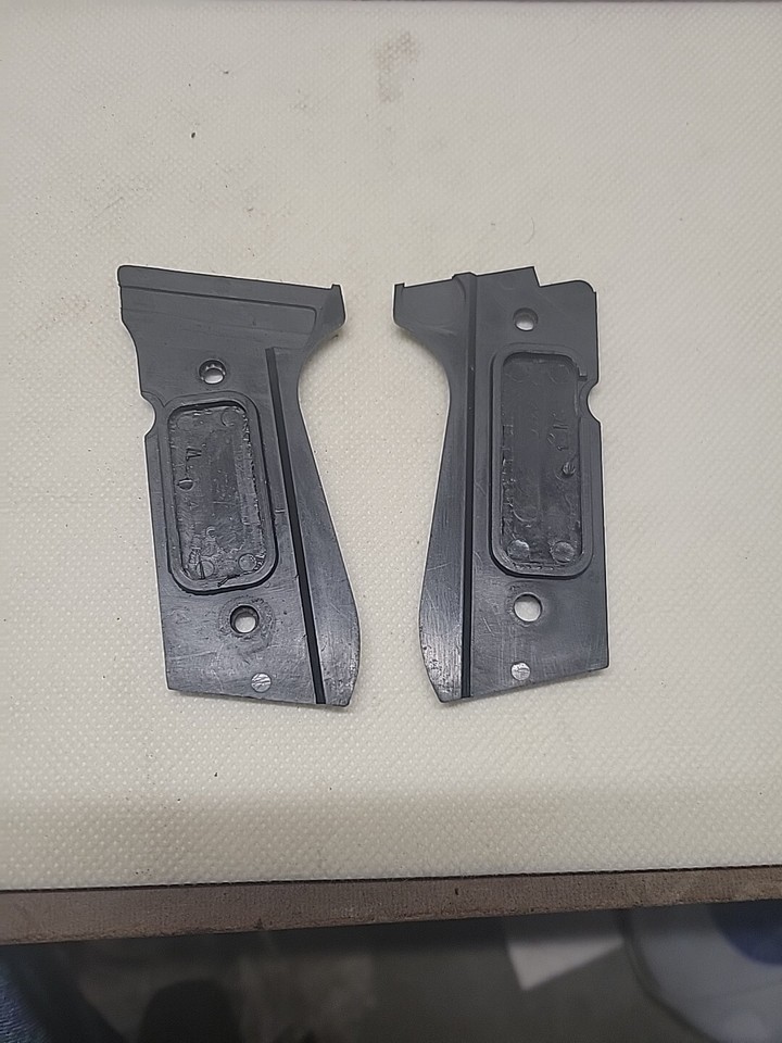 OEM Beretta Logo 92F Black Plastic Pistol Grips | eBay