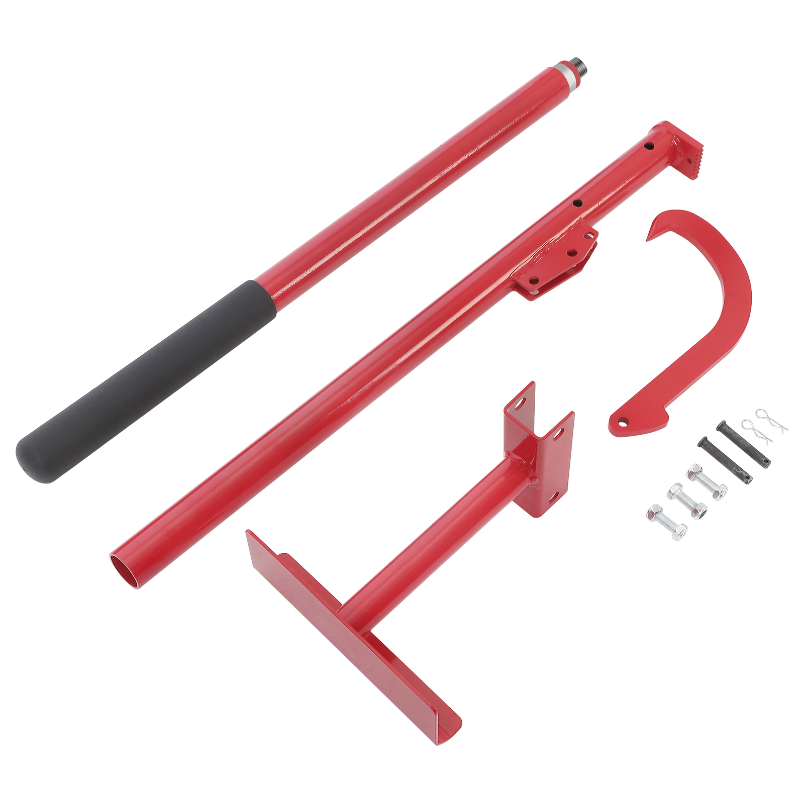 28IN/48IN/60IN Cant Hook 2 In 1 Log Peavey With Moving Hook Rubber ...