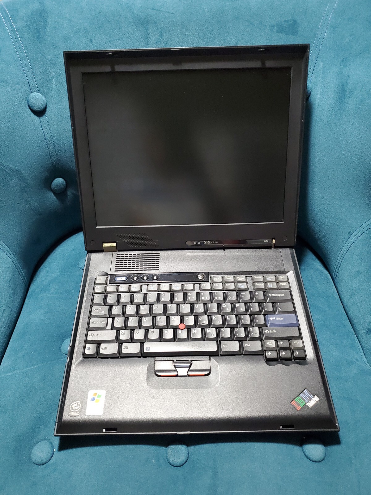 Vtg IBM Thinkpad G40 Laptop, Type 2388. Untested. Windows XP ...