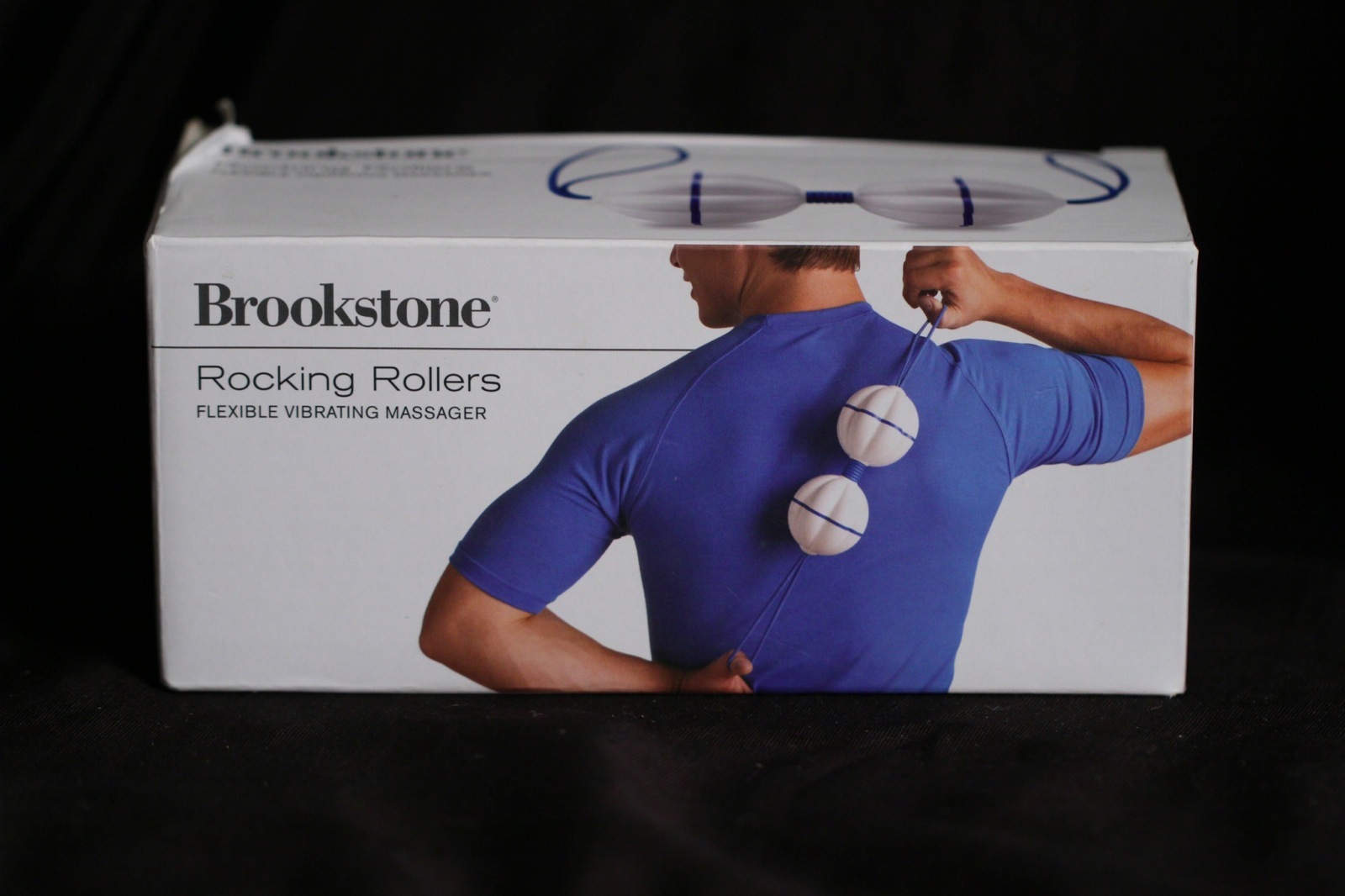 Brookstone Rocking Rollers Flexible Vibrating Massager | eBay