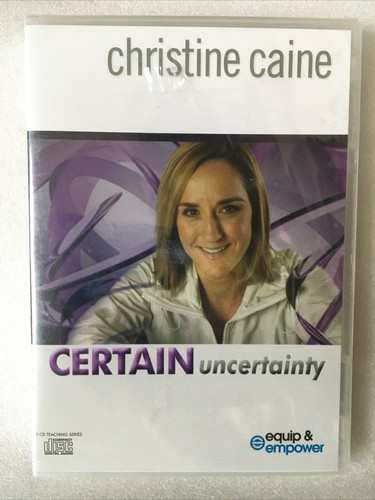 Certain Uncertainty By Christine Caine (CD, 2009, 3-disc Set) NEW ...