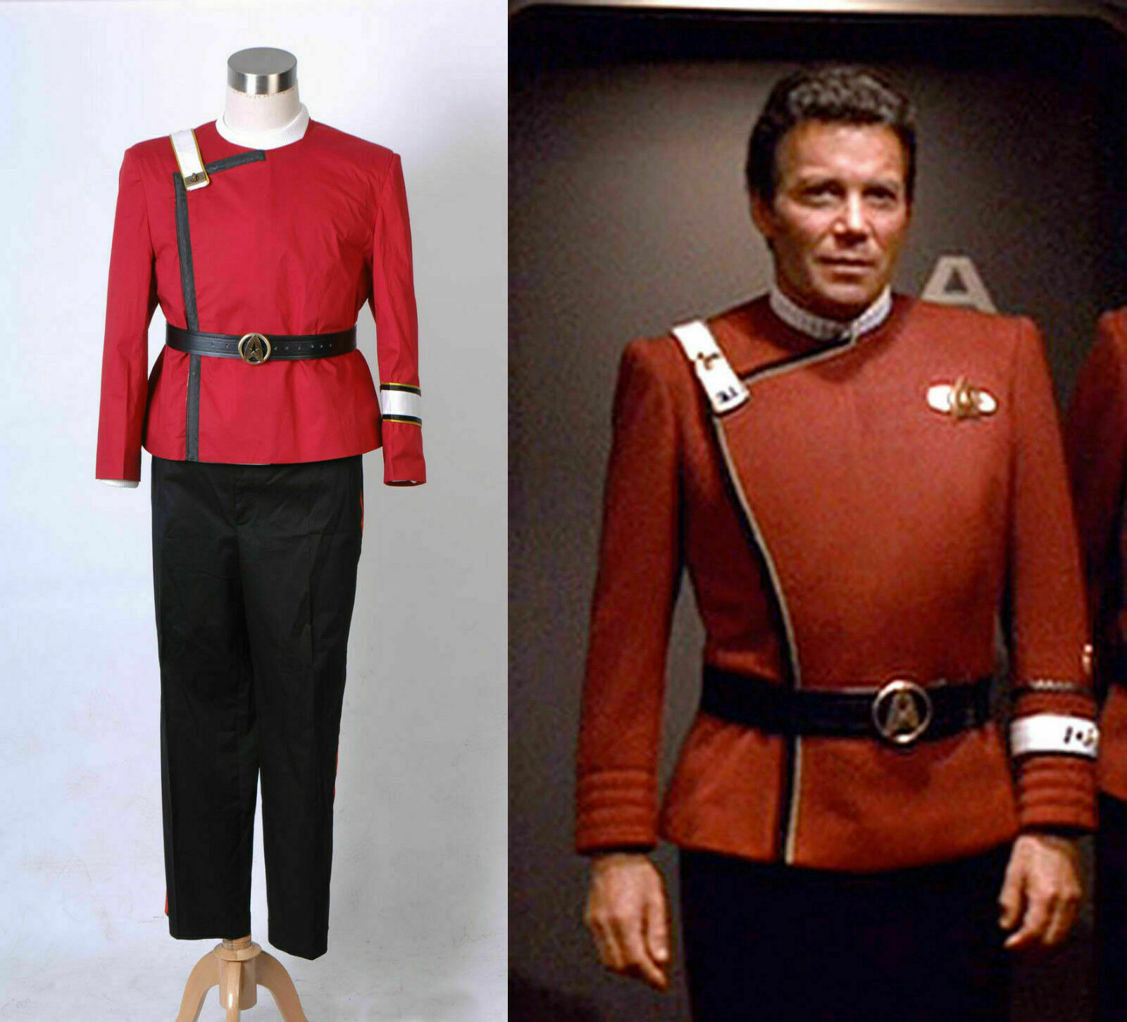 Star Trek Wrath Of Khan Uniform