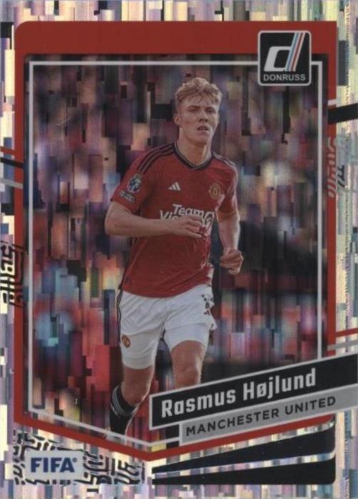 2023-24 Panini Donruss Fifa - Rasmus Hojlund #94 Silver for sale online ...