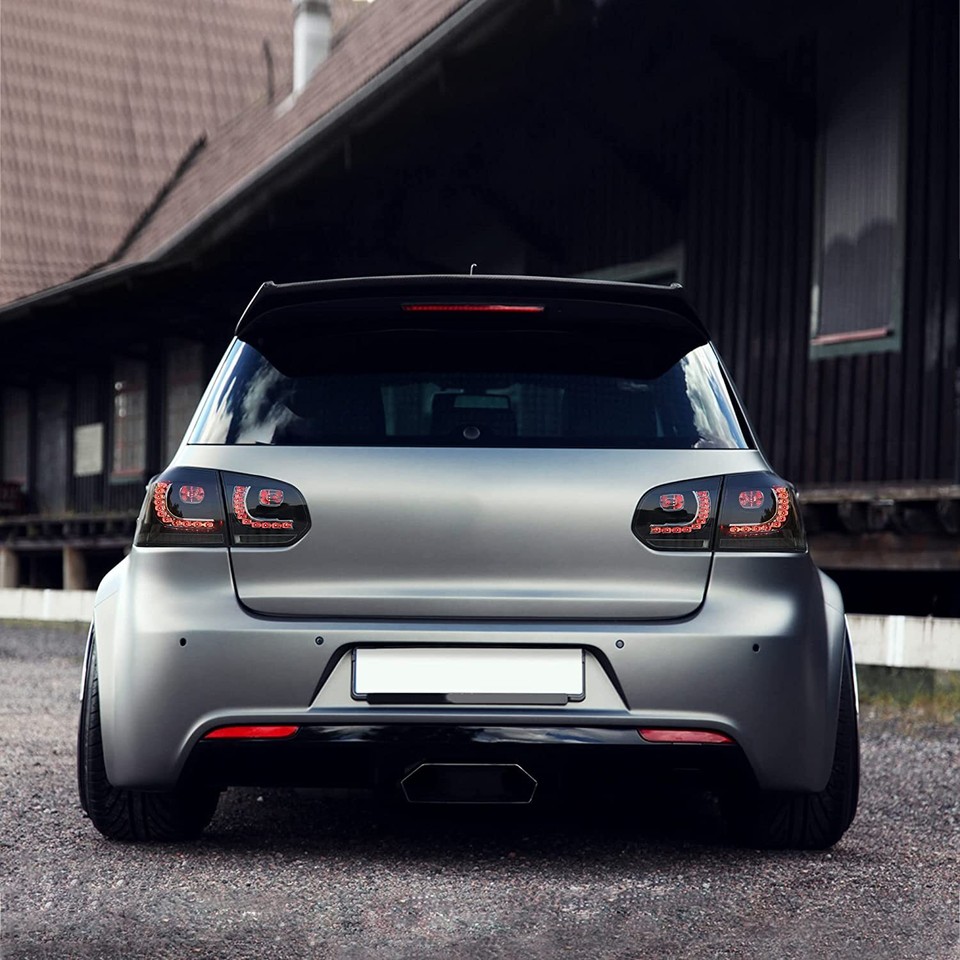 Smoke LED Tail Lights Kit for Volkswagen Golf 6 VW MK6 2010-2014 Left ...