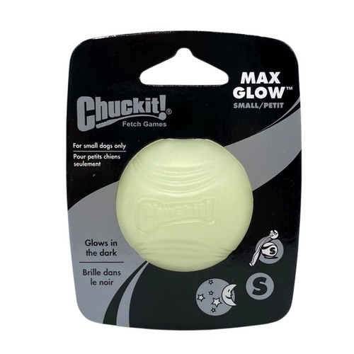Chuckit Max Glow Small 5 cm 1er- Pack Leuchtet im Dunkeln zum ...