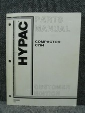 OEM Factory Hypac C830b & C832b Compactor Roller Parts Catalog Book ...