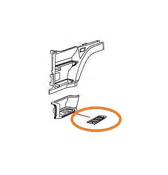 LOWER STEP TREAD PLATE FITS RH OR LH 20379437 FITS VOLVO FH12 FH16 ...