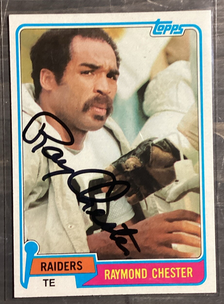 1981 Topps Raymond Chester Autographed #65 | eBay