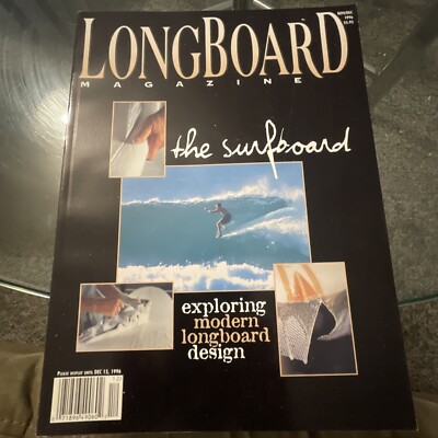 Vintage LongBoard Magazine Nov/Dec 1996 The Surfboard Modern LongBoard ...