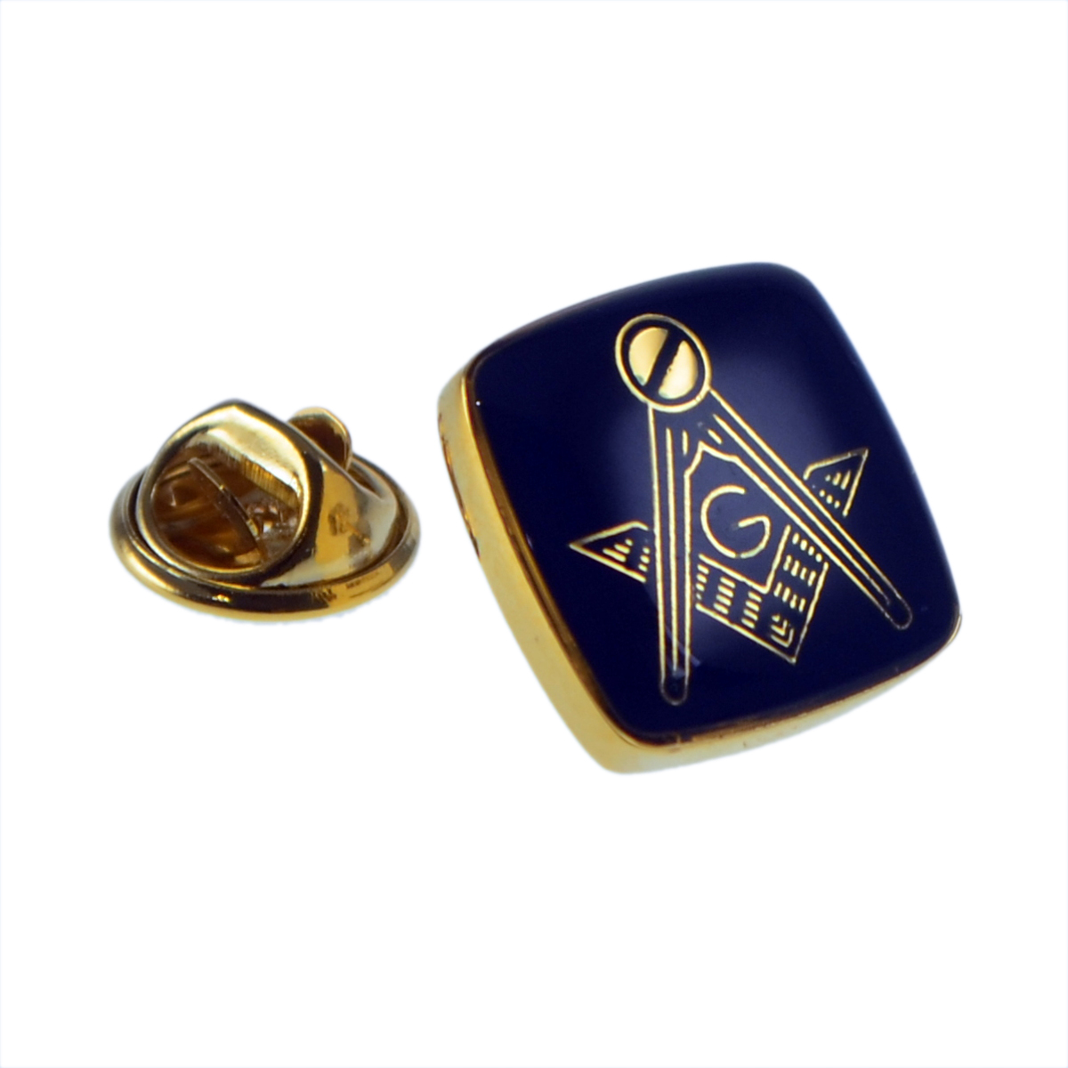 Golden & Blue Masonic with G Lapel Pin Badge XMP002 | eBay UK