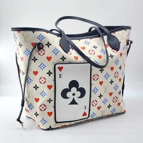 Louis Vuitton Multicolor Canvas Neverfull Tote w/Pochette In Mint ...