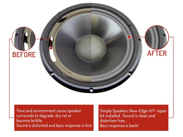 Infinity Cs3008 Reference Six Woofer Midrange Speaker Repair Kit Fsk ...