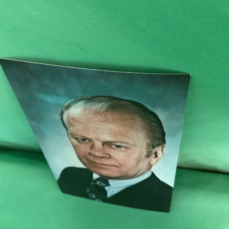 Gerald R. Ford official portrait, 38th President, Postcard, Chrome ...