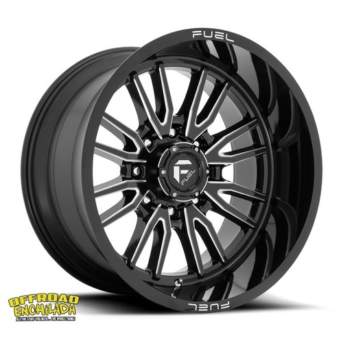 4/ 20x9" 8x6.5" Fuel Off-Road Clash Rims Dodge Ram Chevy GMC 2500 3500 ...