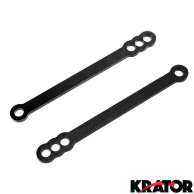 Kawasaki Black Motorcycle Lowering Links Kit - ZX6R ZX6RR ZX12R (2002 ...