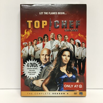 Top Chef: Chicago - The Complete Season 4 (4 DVD Set, 2010) Padma ...