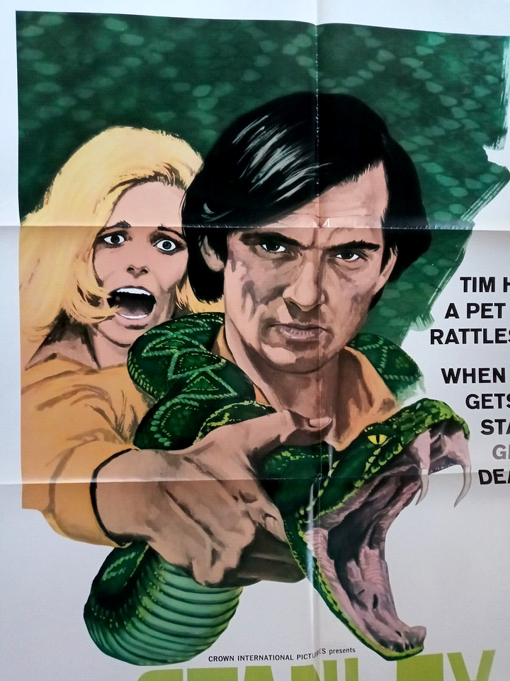 Stanley Movie Poster CHRIS ROBINSON Snake ALEX ROCCO Susan Carroll ...