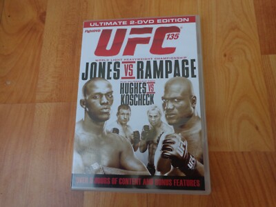 ULTIMATE FIGHTING CHAMPIONSHIP UFC 135 JONES VS RAMPAGE DVD WWE | eBay