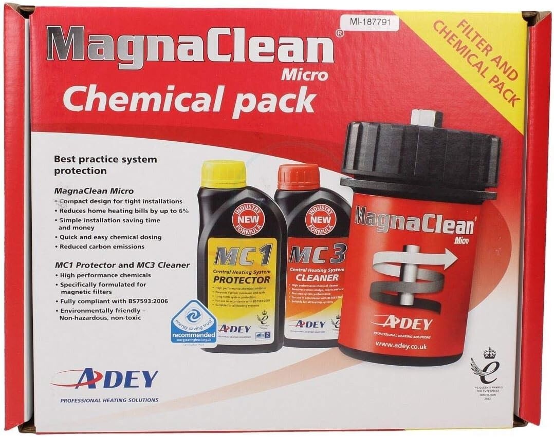Adey Magnaclean Micro with 2 Chemical Pack – With MC1 & MC3 | eBay UK