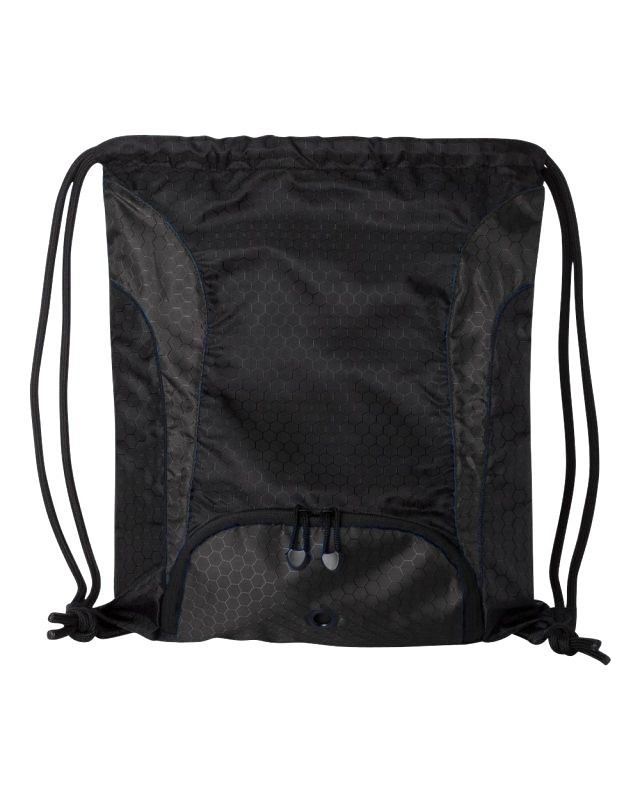 Liberty Bags Santa Cruz Drawstring Pack W/Super DUROcord, Black 8890 -NEW 14"X18 | eBay