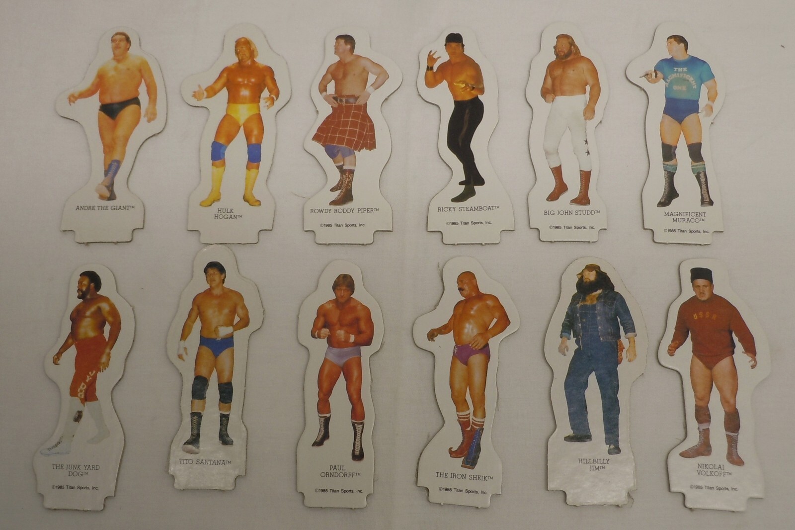 Vintage 1985 Milton Bradley WWF Wrestling Superstars Board Game #4529 ...