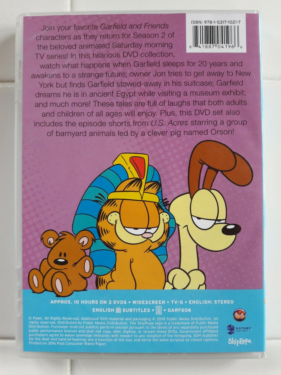 Garfield And Friends Dvd