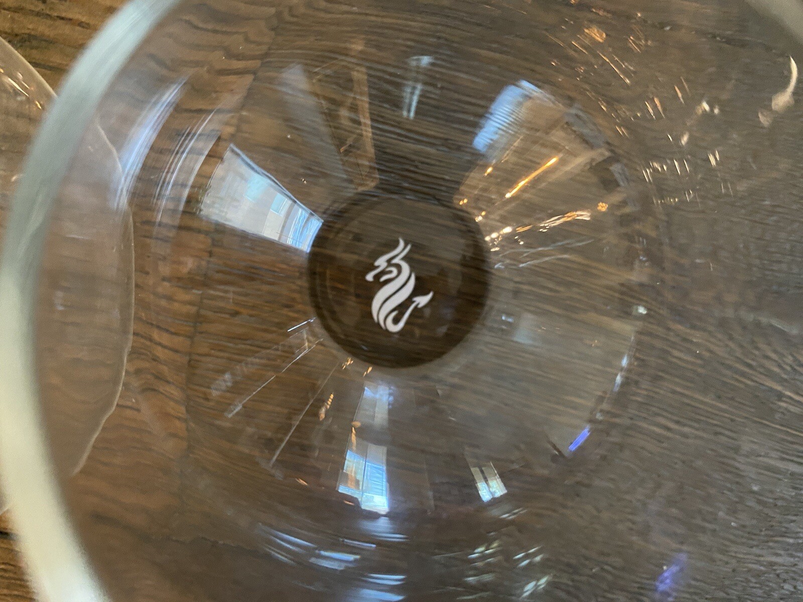 Rare Dragon Glassware Tilted Slanted Glasses Glass Lowball Whiskey Wine ...