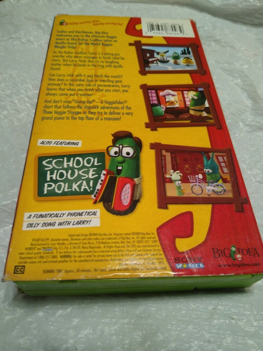 Veggietales Sumo Da Opera Vhs Veggietales Sumo Of The Opera Vhs