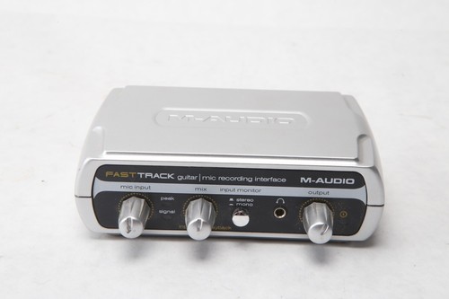 M-Audio Fast Track Guitar Mic Recording USB Digital Audio Interface N43 ...